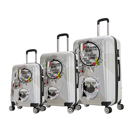 Click here for InUSA World 3-pc. Hardside Lightweight Luggage Set... prices