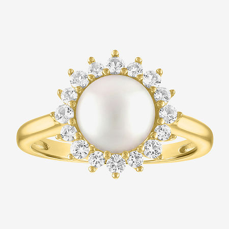 Click here for Womens 8MM White Cultured Freshwater Pearl 14K Gol... prices