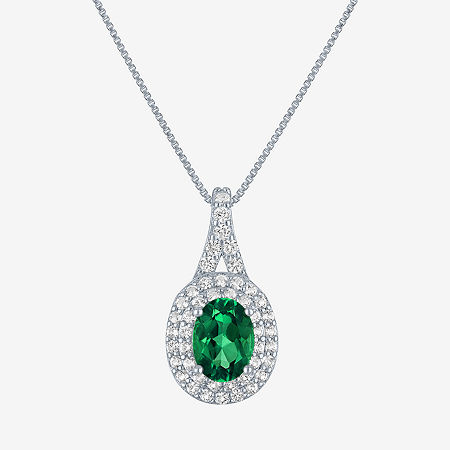 Click here for Gemstone & Lab-Created White Sapphire Sterling Sil... prices