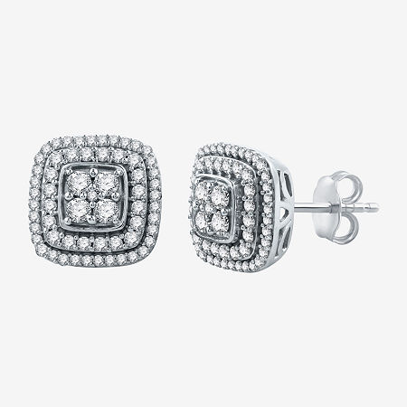 Click here for 1 CT. T.W. Natural White Diamond Sterling Silver 1... prices