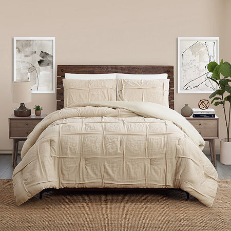 Click here for Laurel & Mayfair Riley Pleated 3-pc. Comforter Set... prices