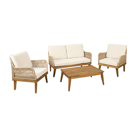 Click here for Annisa 4-pc. Conversation Set  One Size  Beige prices