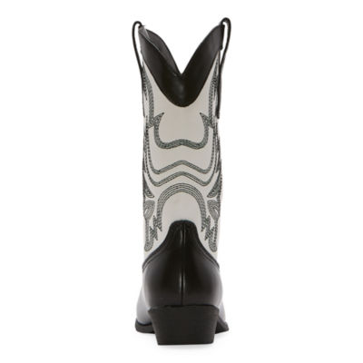 Arizona Jean Co Womens Maybrook Block Heel Cowboy Boots - JCPenney