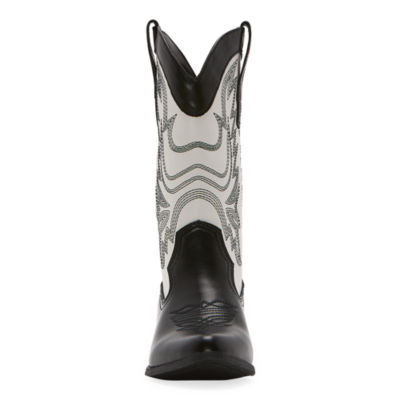 Arizona Jean Co Womens Maybrook Block Heel Cowboy Boots - JCPenney
