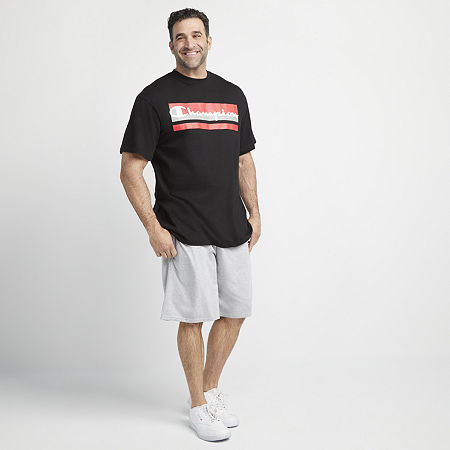 Champion Jersey Mens 10 Big and Tall Workout Shorts  4x-large  Gray