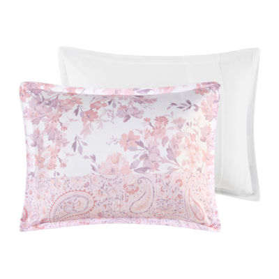 Intelligent Design Elodie Floral Midweight Comforter Set, Color: Pink ...