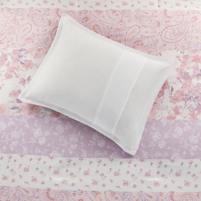 Intelligent Design Elodie Floral Midweight Comforter Set, Color: Pink ...