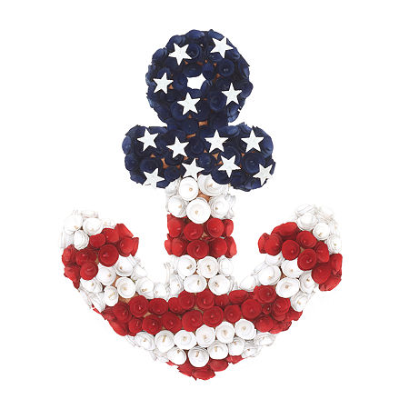 Click here for National Tree Co. 20in Patriotic Wood Curl Anchor... prices