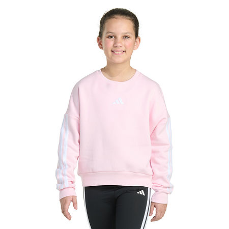 Click here for adidas Big Kid Girls Crew Neck Fleece Embroidered... prices