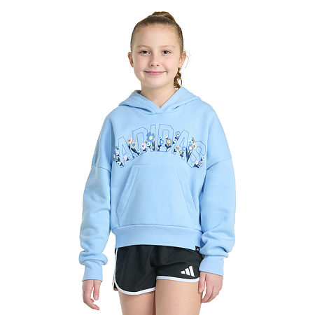 Click here for adidas Big Kid Girls Long Sleeve Fleece Active Hoo... prices
