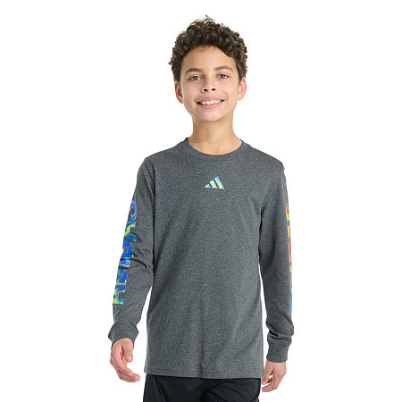 Click here for Adidas Big Boys Spectrum of Light Long Sleeve T-Sh... prices