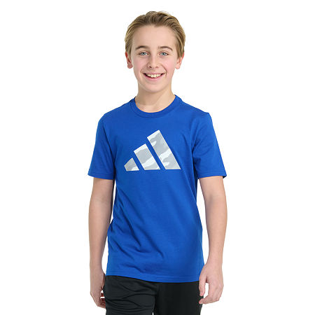 Click here for Adidas Boys Short Sleeved Halftone Camo Logo Graph... prices