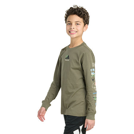 Click here for adidas Big Kid Boys Crew Neck Long Sleeve Regular... prices