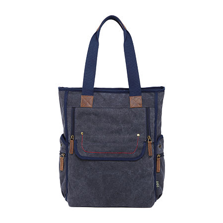 Click here for Tsd Brand Atona Utility Canvas Tote Bag - Navy prices