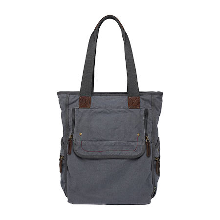 Click here for Tsd Brand Atona Utility Canvas Tote Bag - Gray prices