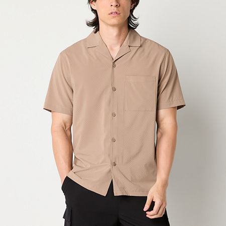 Click here for Xersion Mens Short Sleeve Regular Fit Button-Down... prices