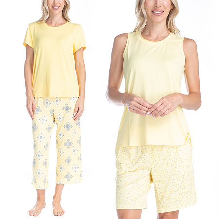 Click here for Muk Luks Womens 4-pc. Pajama Sets  Petite Medium... prices