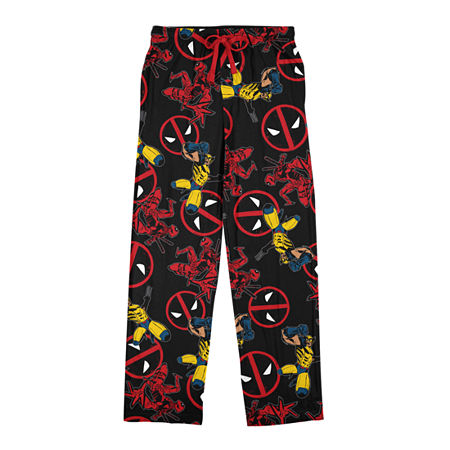 Click here for Mens Deadpool Fleece 1 Pair Pajama Pants  X-large... prices