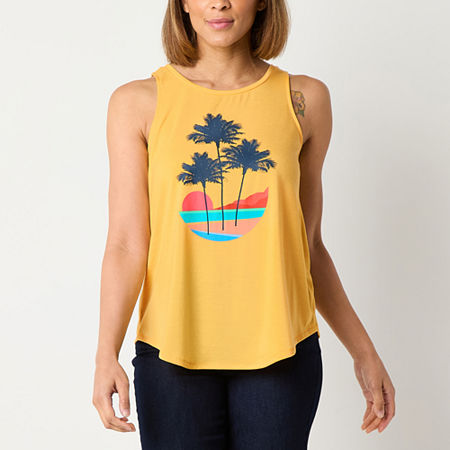 Click here for St. Johns Bay Womens Scoop Neck Sleeveless Tank To... prices