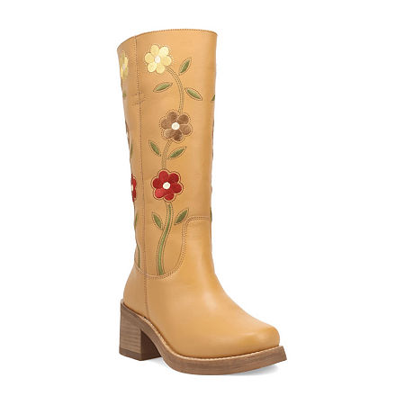 Click here for Dingo Womens Bloom Leather Boot - Plantain prices