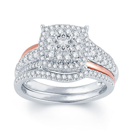 Click here for 1 CT.T.W. Natural Diamond 14K Two-Tone Gold Engage... prices