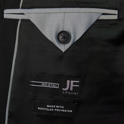 J. Ferrar Ultra Comfort Black Stretch Suit Separates Big and Tall ...