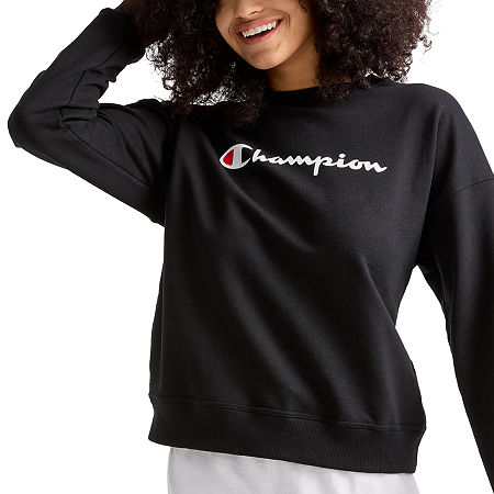 Click here for Champion Powerblend BF Graphic Crew  Medium  Black prices