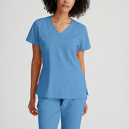 Click here for Barco One 5105 Racer 4-Pocket Womens Plus Tall V N... prices