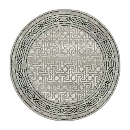 Click here for Closeout! Km Home Davide 1231 53 x 53 Round Area R... prices