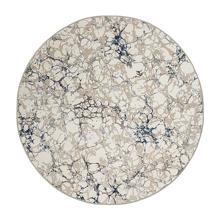Click here for Radici Livigno Abstract 5X5 Indoor Round Area Rug... prices