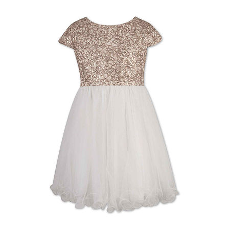 Click here for Speechless Little & Big Kid Girls Short Sleeve Cap... prices