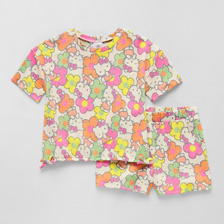 Click here for Big Kid Girls 2-pc. Short Set  Small (7-8)  Beige prices