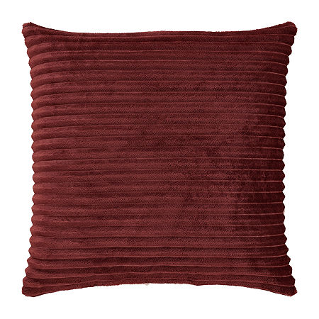 J Queen New York Everett Soft Decorative Pillow  20 x 20 - Brick