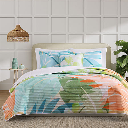Click here for J by J Queen Bold Tiki 2-Pc. Quilt Set  Twin/Twin... prices
