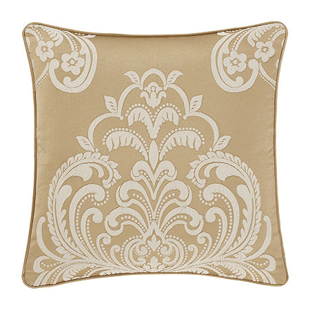 Royal Court Potenza Square Decorative Pillow  20 x 20 - Gold