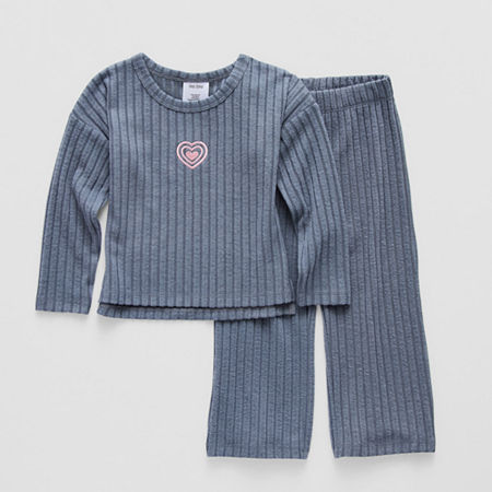 Click here for Okie Dokie Toddler & Little Girls 2-pc. Pant Set... prices