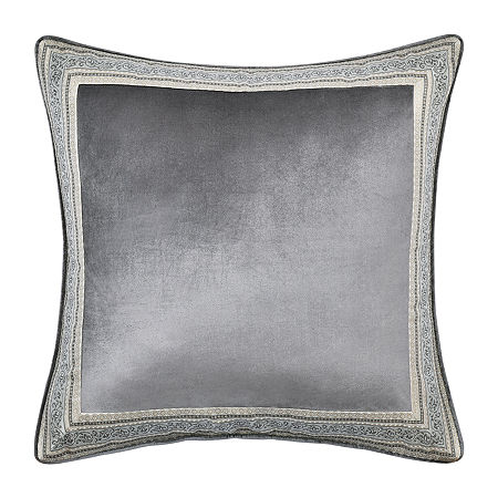 J Queen New York Annabelle Reversible Sham  European - Silver