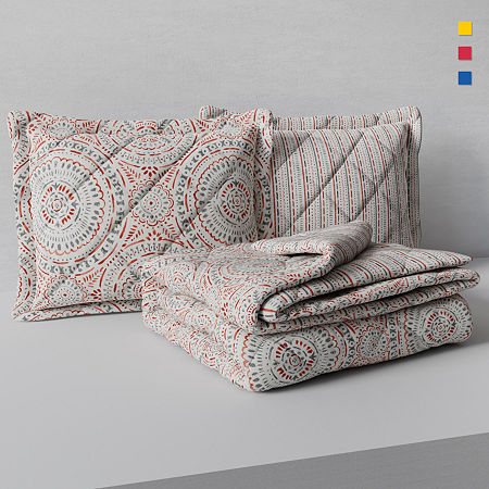 Click here for Color Sense 3 Pieces Reversible Quilt Sets  One Si... prices