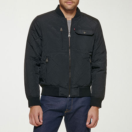 Click here for Levis Mens Regular-Fit Diamond-Quilted Bomber Jack... prices