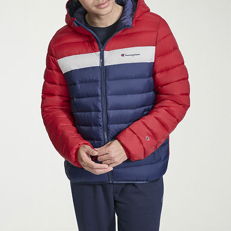 Click here for Champion Mens Performance Quilted Hooded Jacket -... prices