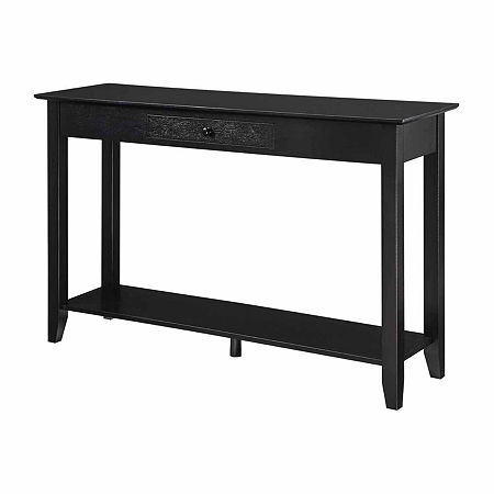 Click here for American Heritage 1 Drawer Console Table with Shel... prices