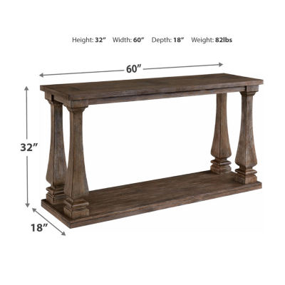 Signature Design by Ashley® Johnelle Console Table, Color: Gray - JCPenney