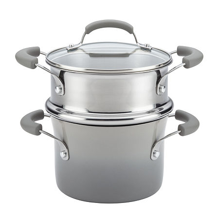 Click here for Rachael Ray Classic Brights 3-qt. Steamer Set with... prices