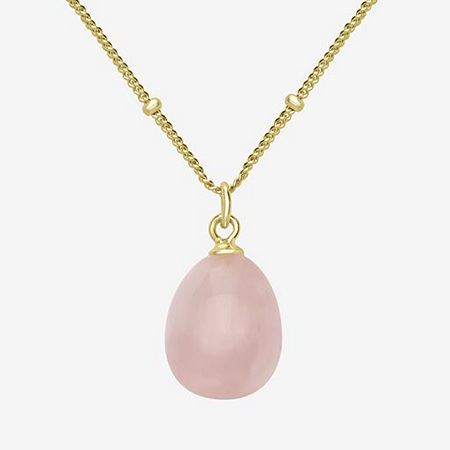 Click here for Sparkle Allure 14K Gold Over Brass 18 Inch Pendant... prices