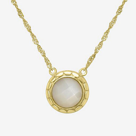 Click here for Sparkle Allure 14K Gold Over Brass 18 Inch Singapo... prices