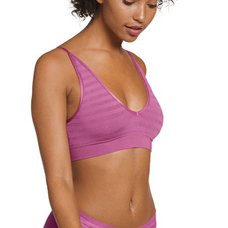 Click here for Jockey Matte & Shine Seamfree Wireless Bralette-13... prices