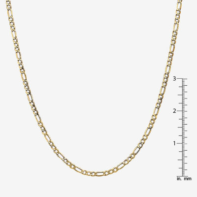 14K Gold 16 - 24 Inch Semisolid Figaro Chain Necklace - JCPenney