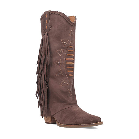 Click here for Dingo Womens Spirit Trail Stacked Heel Cowboy Boot... prices