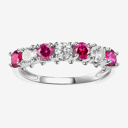 Click here for Gemstone & Lab-Created White Sapphire Sterling Sil... prices