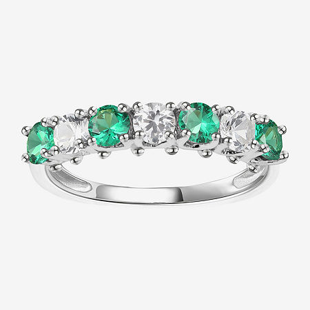 Click here for Gemstone & Lab-Created White Sapphire Sterling Sil... prices
